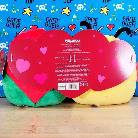 Squishmallows | Toys | Squishmallow Sunny The Bee And Walsh The Rose 8 ...